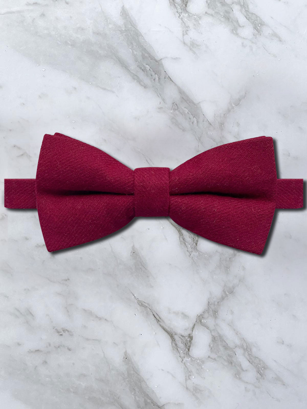 Ruby Red Wool Bow Tie – Bowtie & Arrow
